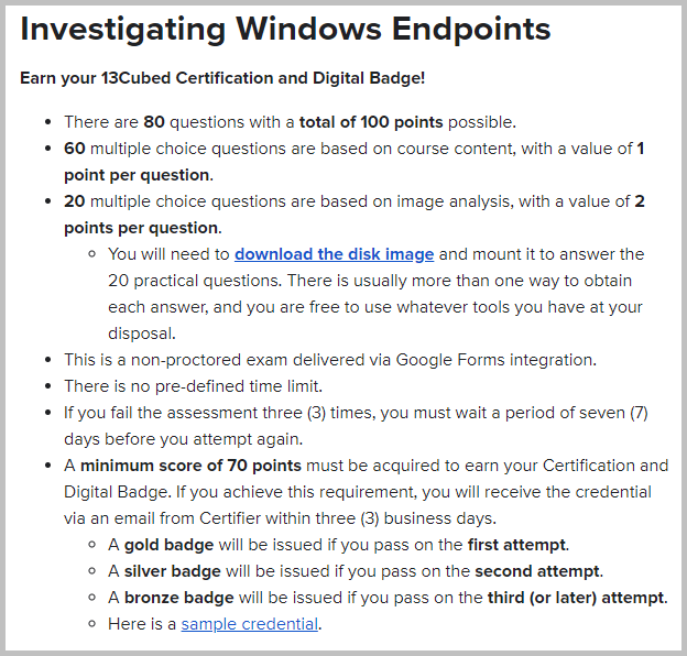 SANS FOR500 (GCFE) vs 13Cubed Investigating Windows Endpoints – N00b_H@ck3r