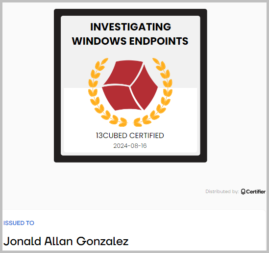 SANS FOR500 (GCFE) vs 13Cubed Investigating Windows Endpoints – N00b_H@ck3r